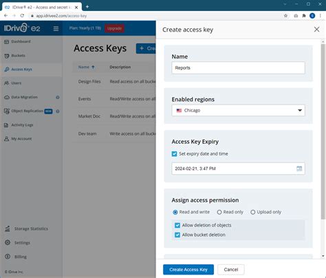 Faqs About Idrive® E2 Access Keys