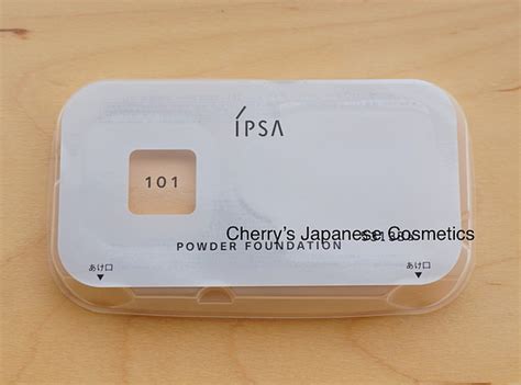 Ingredients Of Ipsa Powder Foundation Cherrys Japanese Cosmetics