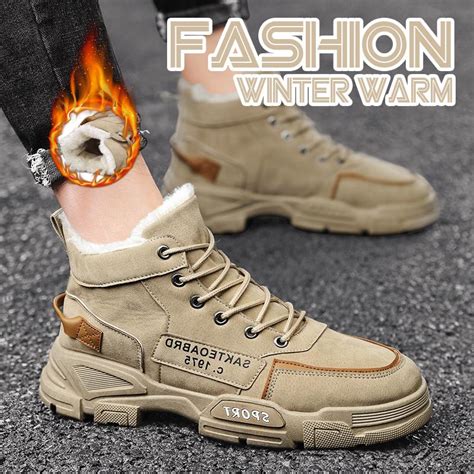 Buy Mens Stylish Comfortable Wearable Outdoor Winter Casual Shoes