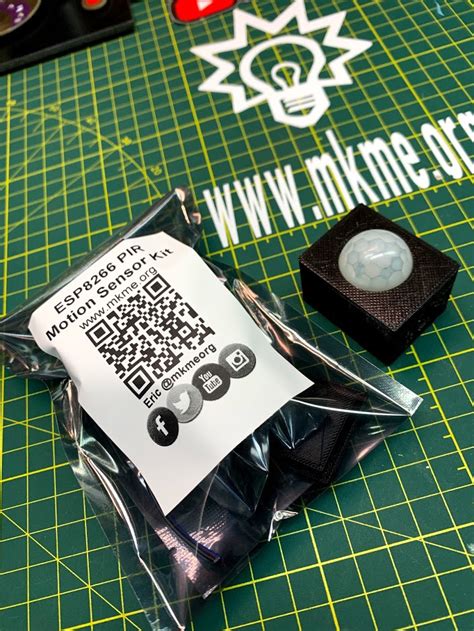 esp8266 pir motion detector kit mkme store