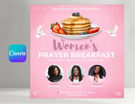 Prayer Breakfast Flyer Template