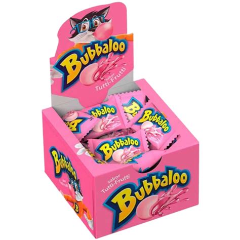 Caixa Chiclete Bubbaloo Com 60 Babalu 300g Mondelez