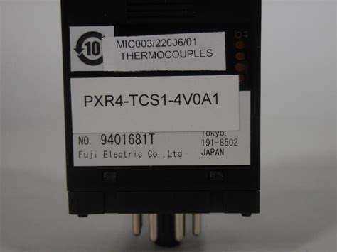 Fuji Electric Pxr4 Tcs1 4v0a1 Temperature Controller For Sale Online Ebay