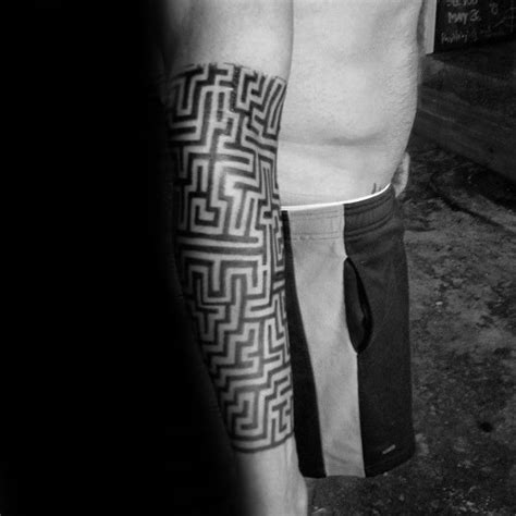 70 Epic Maze Tattoo Designs For Men Maze Tattoo Tattoo Designs Men