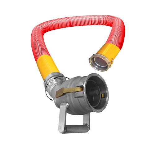 Texcel 4 In Spvc Vrh 4 Vapor Hose Assemblies W C X 45Â° Cpp Ends