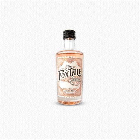 Miniature The Foxtale Citrus Gin 5cl The Foxtale
