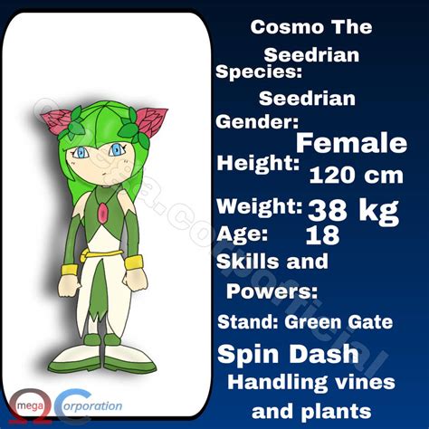 Cosmo The Seedrian Project Omega By Stancze On Deviantart