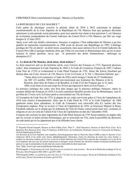Pdf Les Limites Dadaptation Interprétation Du Code Civil Français