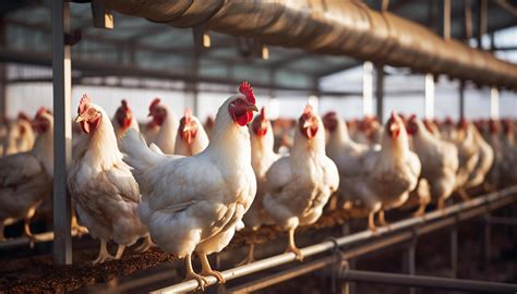 Ai Generated Chicken Farm Poultry Production Poultry Farm For