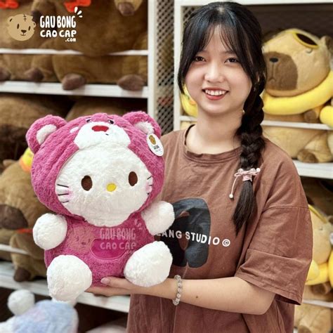 Gấu Bông Hello Kitty Cosplay Lotso 35cm Shop Gấu Bông