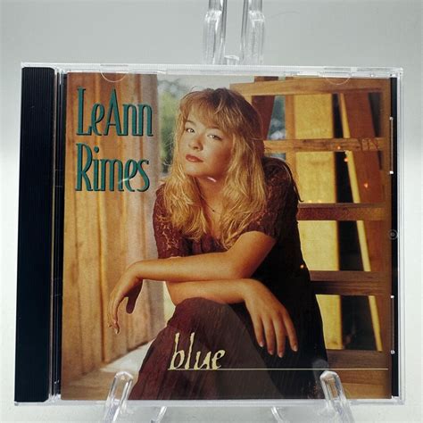 Leann Rimes Blue Cd 1996 Curb Records Country Album Jewel Case D2 77821