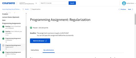 I Need Help With My Assignment Grading Course 2 Week 1 Regularization