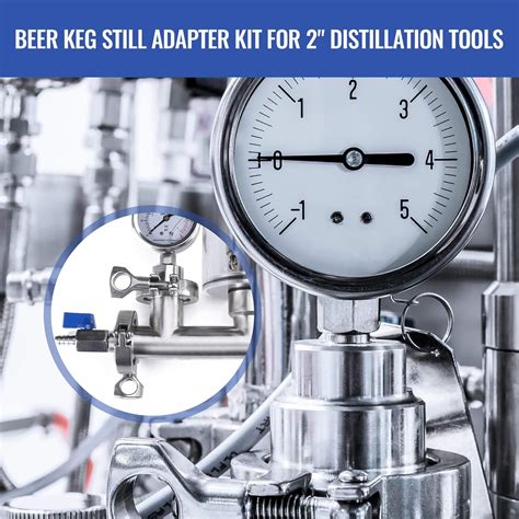 2 Tri Clamp Ferrule Gasket Kit Beer Keg Still Adapter For Distilling