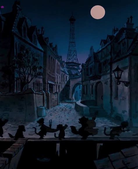 The Aristocats Animation Backgrounds Disney Concept Art Animation