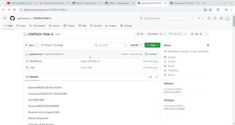 Geetha Vemuri On Linkedin Webdevelopment Ecommerce Internship Codtechitsolutions Careergrowth