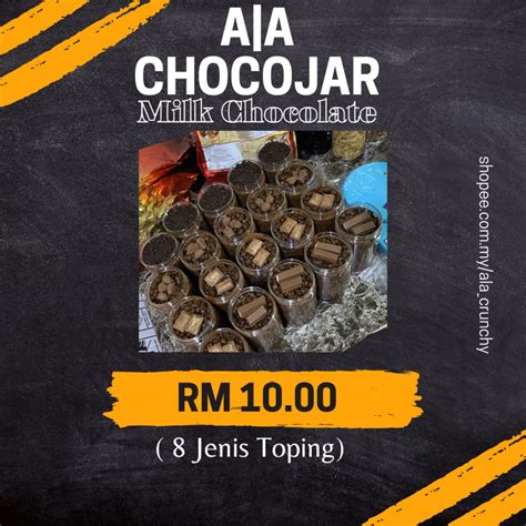 Chocojar Milk Chocolate Mini Cococrunch Shopee Malaysia