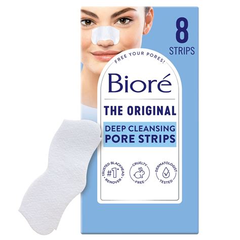 Blackhead Removal Strips Buy BiorÃ© Original Deep Cleansing Pore
