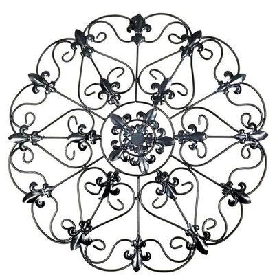 Fleur De Lis Living Medallion Wall Décor Wall Medallion Medallion
