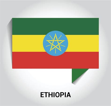 Ethiopia Flag Design Vector 13220635 Vector Art At Vecteezy