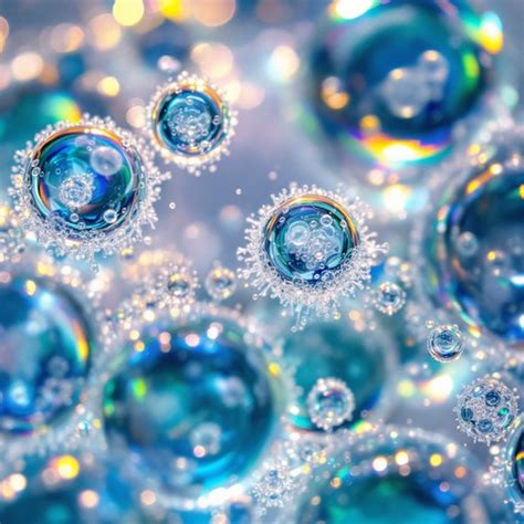 Free Magical Bubble Dance Image Bubbles Macro Iridescent Download