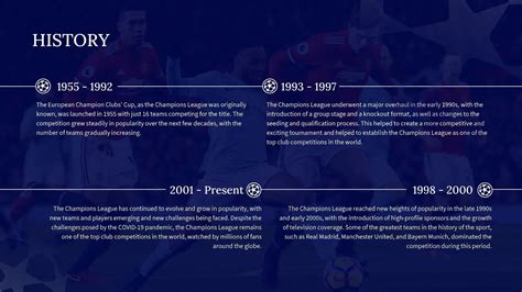 Descargar Plantilla Powerpoint De La Liga De Campeones Diseño Uefa