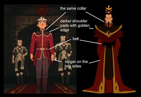 Atla And The Dragon Prince Fashion Parallels R Thedragonprince