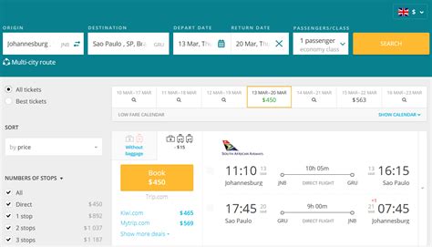 Hot Flight Deal Fly Nonstop From South Africa To Brazil From Only Us