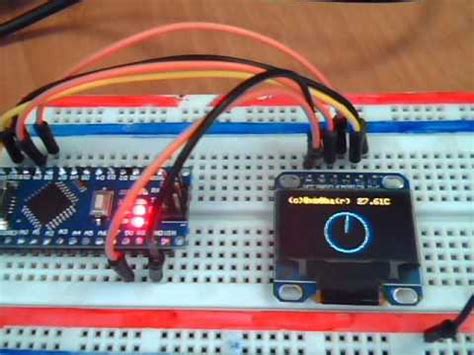 Arduino OLED Clock YouTube