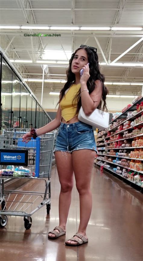 Denim Shorts Beautiful Teen Girl Creepshots