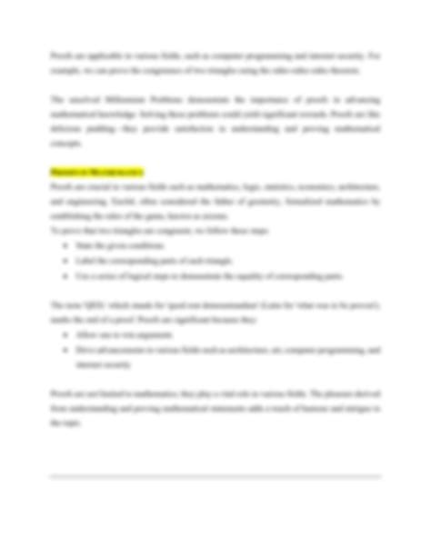 Solution Important Theorems In Math Studypool