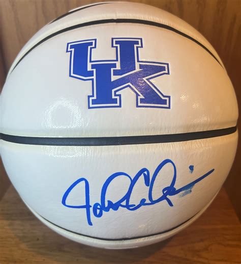 Autographed John Calipari Basketball Fundinghope Bid Now