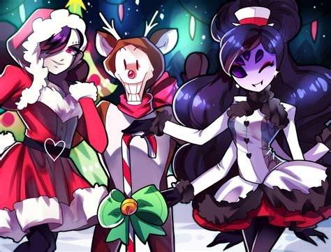 Papyrus Muffet Mettaton Ex And Rudolph The Red Nosed Reindeer