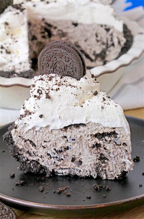 Easy No Bake Oreo Cream Pie Sweet Spicy Kitchen