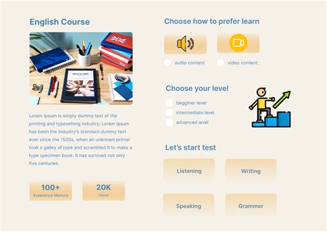 Language Website Design On Behance