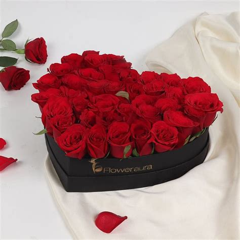Heart Shape Flower Bouquet Send Valentine Heart Shape Flower
