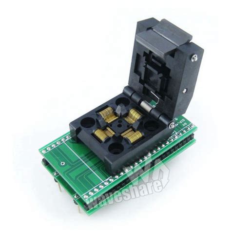 Qfp48 To Dip48 Plastronics Ic Test Socket And Programming Adapter For Qfn48 Mlf48 Mlp48 Package
