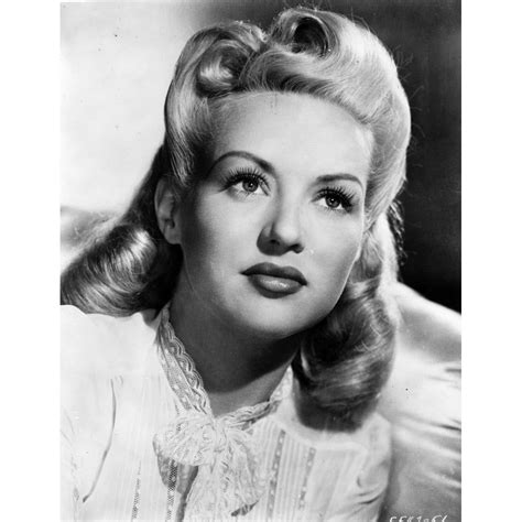 Betty Grable Portrait Looking Up In Silk Lace Scarf And White Silk