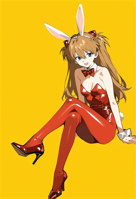 Rule 34 1girls Ai Generated Alternate Costume Asuka Langley Sohryu Floating Full Body Heels