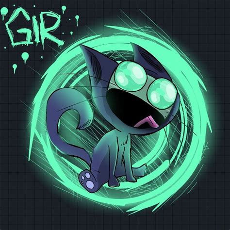 Gir Invader Zim Cutest Fanart Uwu