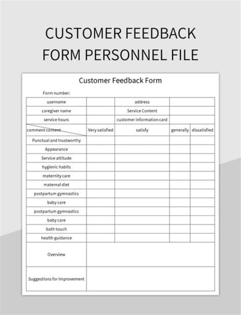 Free Delivery Feedback Form Template Doc Example Minasinternational