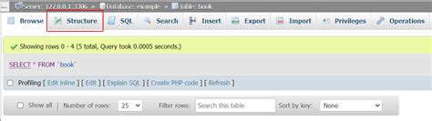 เพิ่ม Column Phpmyadmin Devdit