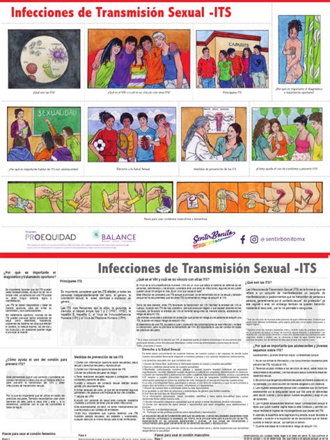 Infecciones De Transmisión Sexual Its Pdf Condón Infección