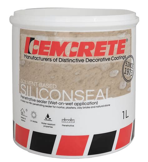 Cemcrete Siliconeseal Solvent Based
