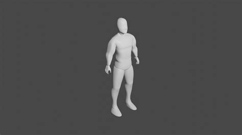 free human model perfect for in game npcs