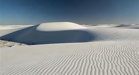 White Sands National Park A Stunning Landscape Of Gypsum Dunes Under A