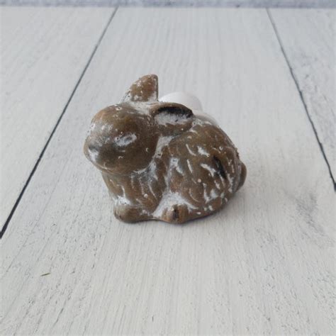 White Washed Brown Bunnies One Simple Wreath