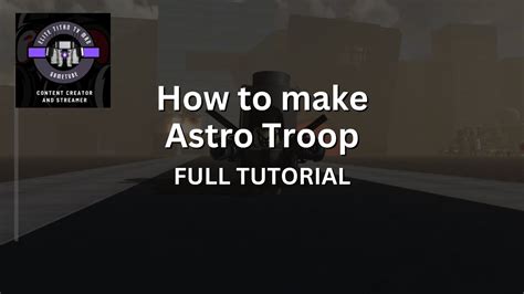 How To Make Astro Troop In Sbw Full Tutorial Skibidi Toilet Roblox Youtube