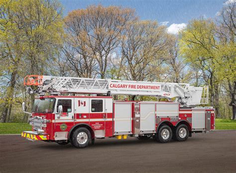 Calgary Fire Department Aerial