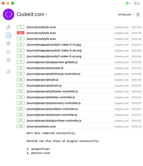 Codekit App Integration Srusjery