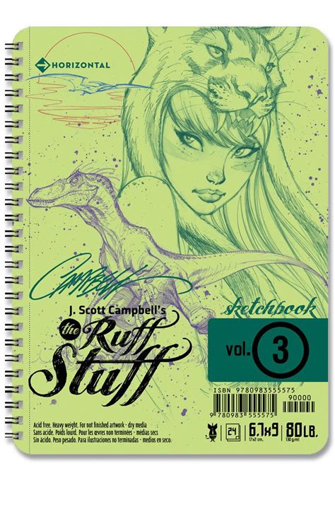 J Scott Campbell The Ruff Stuff Sketchbook Volumes 1 4